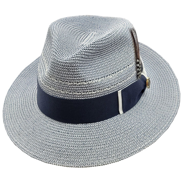 Bruno Capelo Ricardo Fedora Straw Hat – Sid's Clothing and Hats