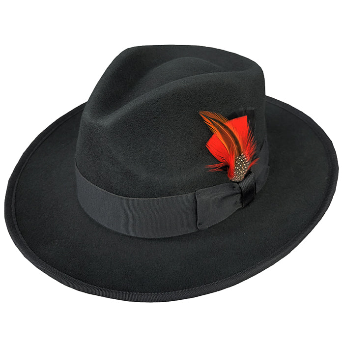 American Hat Makers Broadway Fedora Hat – Sid's Clothing and Hats