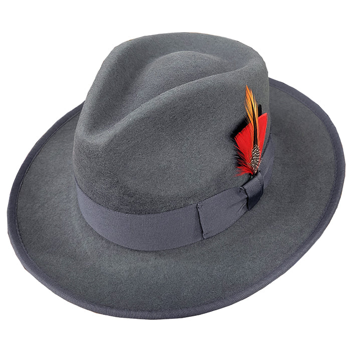 American Hat Makers Broadway Fedora Hat – Sid's Clothing and Hats