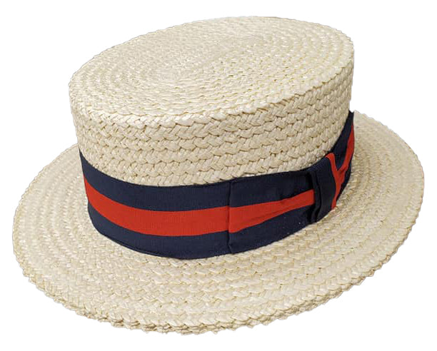 Capas Italian Straw Boater Skimmer – Sid's Clothing and Hats